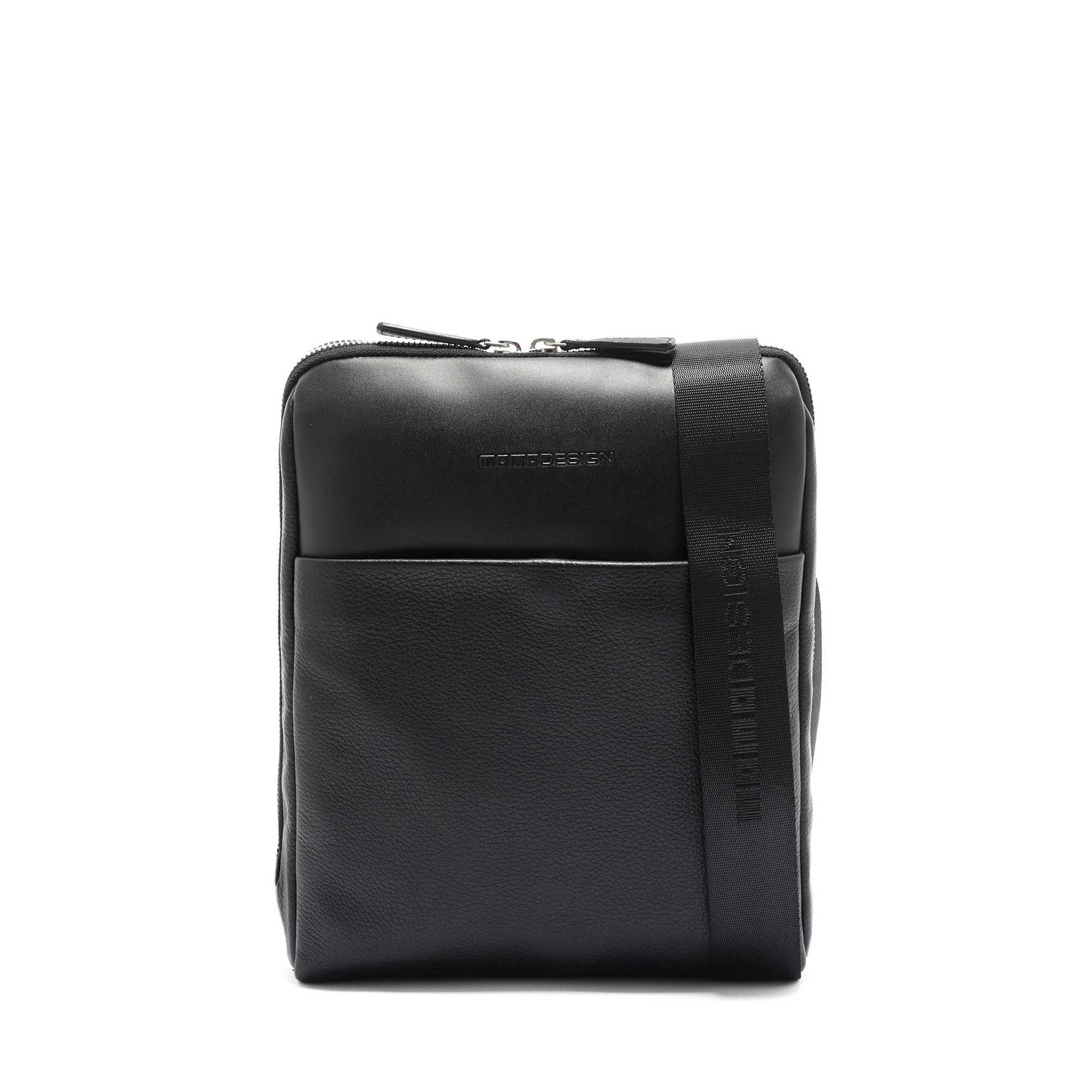 Momodesign Tracolla Essenziale in Pelle Nera – Momodesign.com
