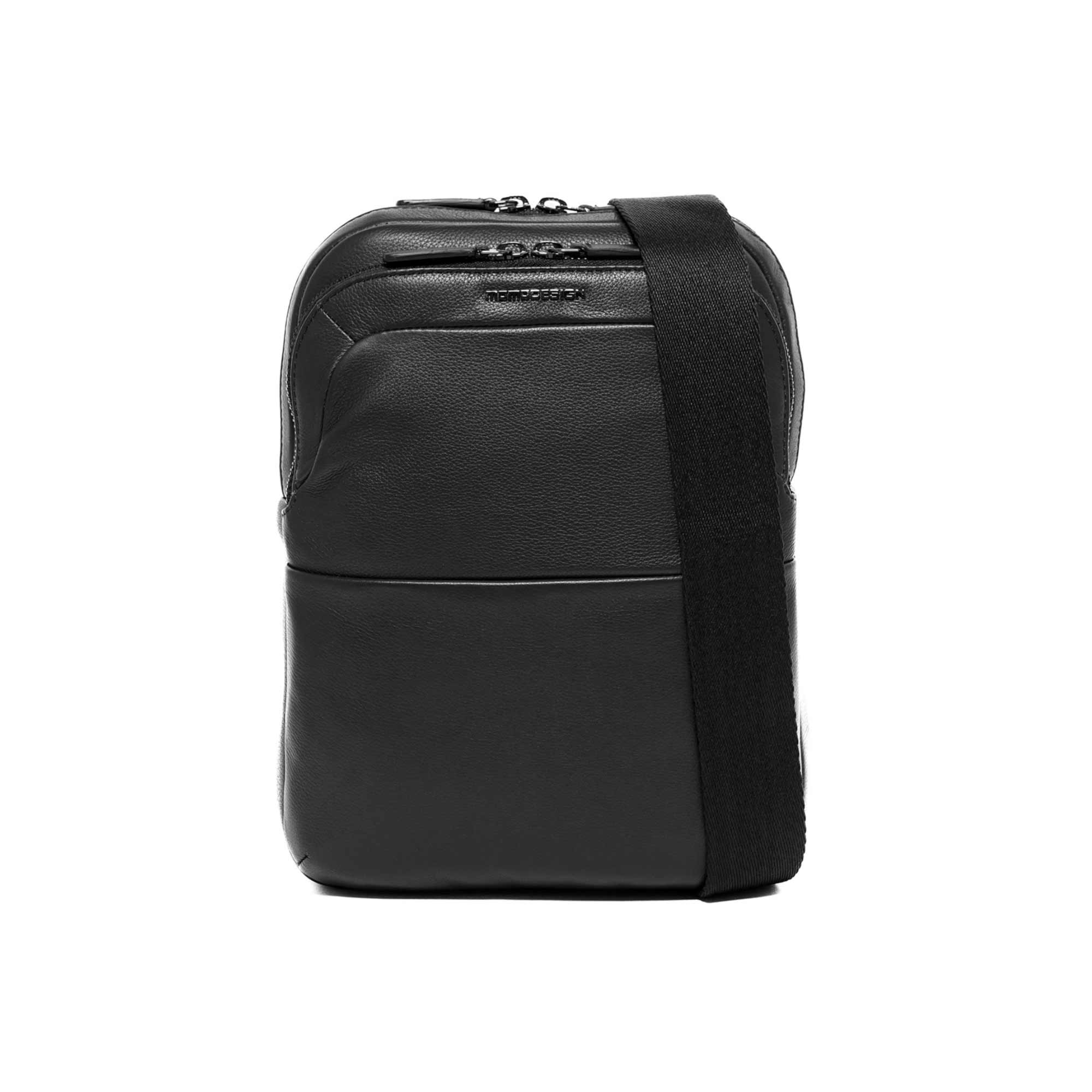 Momodesign Tracolla Madrid in Pelle Nera – Momodesign.com