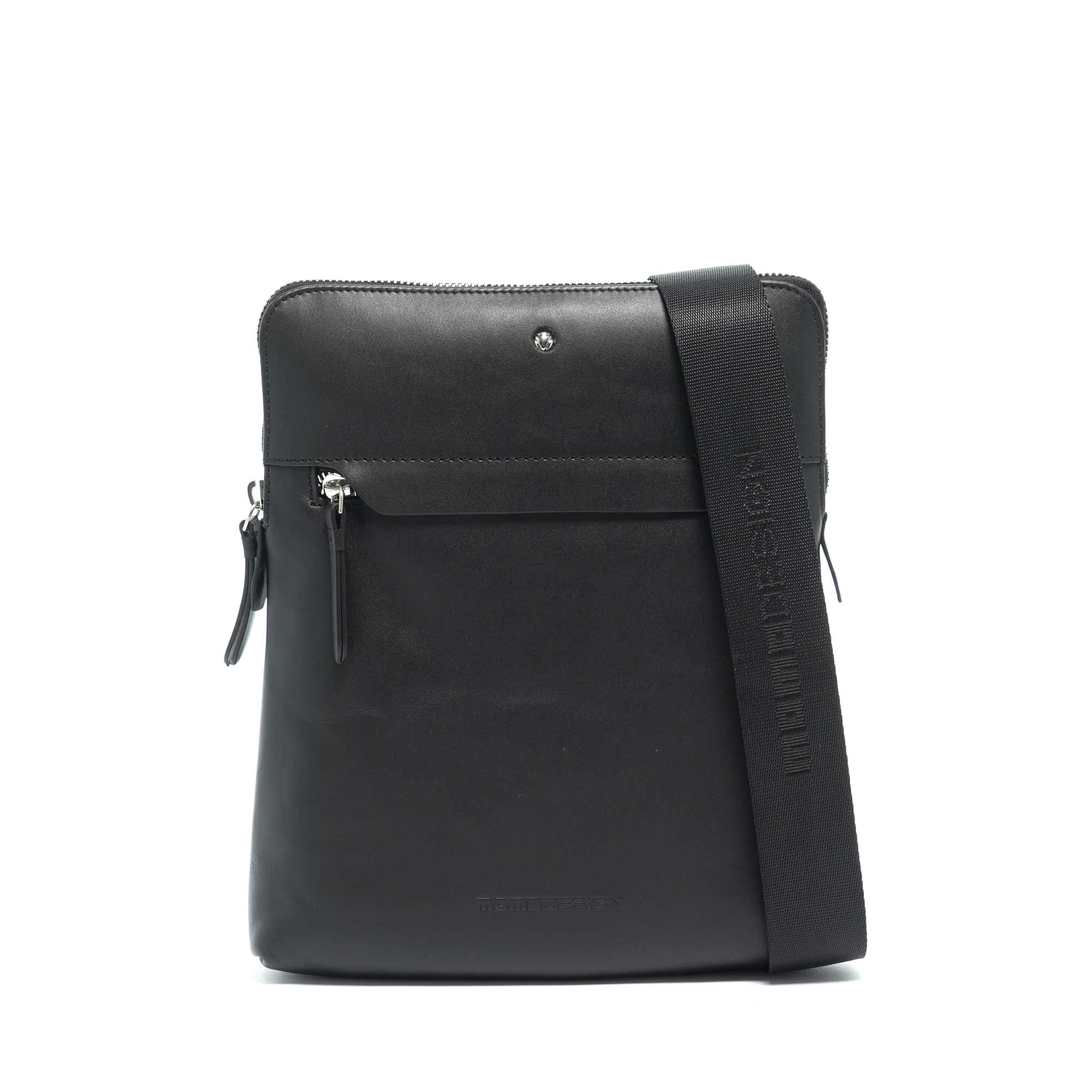 Momodesign Tracolla Detail in Pelle Nera – Momodesign.com