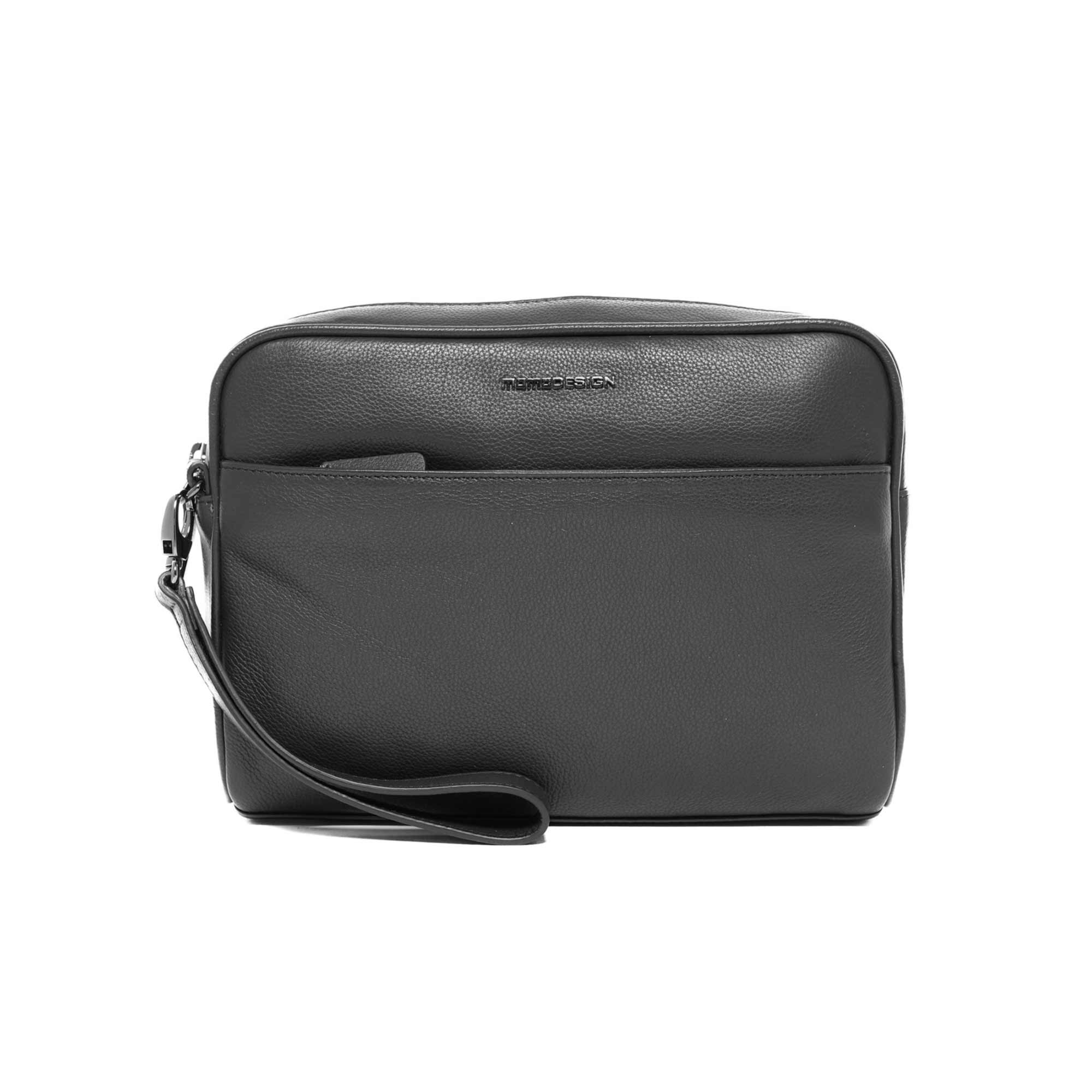 Momodesign Pouch Madrid in Pelle Nera – Momodesign.com